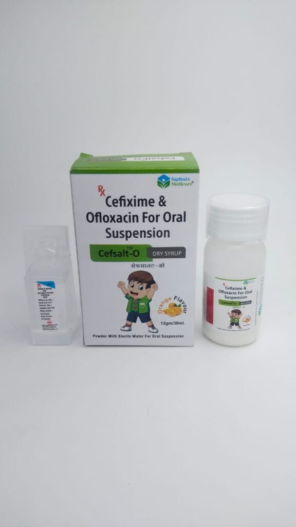 Cefsalt-O Oral Suspension | Cefixime & Ofloxacin