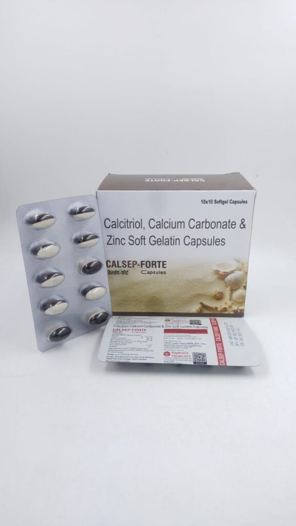 Calsep Forte Softgels | Calcitriol & Calcium | Supplier